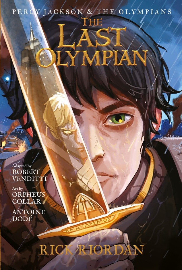Percy Jackson The Last Olympian Graphic Novel | Walls of Books Oviedo
